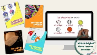 Spanish 1 Preliminary Lesson Plans for High School | PDF