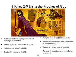 Journey Through The Bible: Part 13 - Elisha: Man of God | PDF