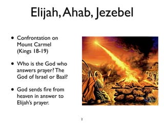 Journey Through The Bible: Part 13 - Elisha: Man of God | PPT