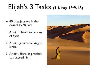 Journey Through The Bible: Part 13 - Elisha: Man of God | PPT