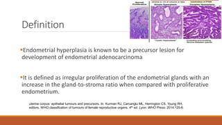 Endometrial Hyperplasia & Cancer Uterus | PPT
