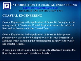 Preview intro to coastal engineering - part 1 | PPT