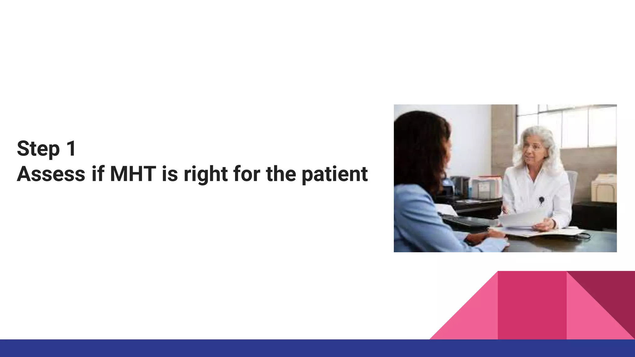 step by step guide to menopause hormone therapy (MHT) | PDF