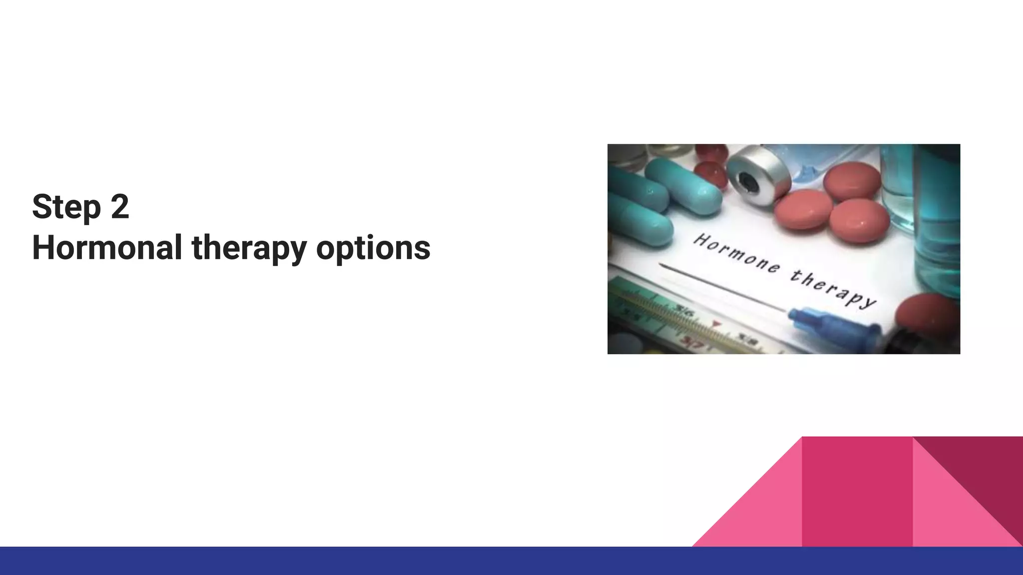 step by step guide to menopause hormone therapy (MHT) | PDF