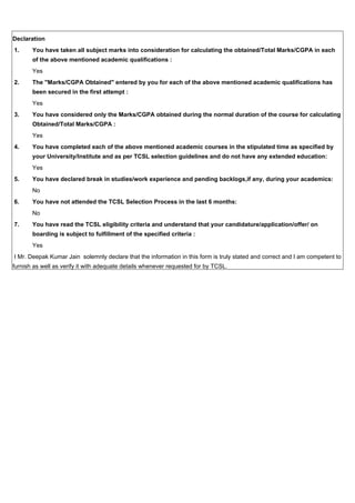 Preview applicationformservlet | PDF