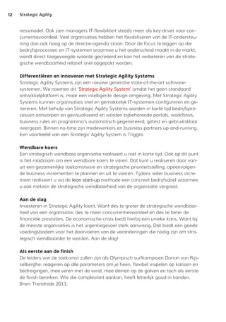 Strategic Agility - Hoofdstuk Boekimpressie | PDF