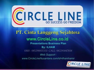 Preview Business Plan Circle Line | PPTX