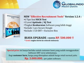 Software Effective Recruitment Tools (version 1.2.4) | PDF