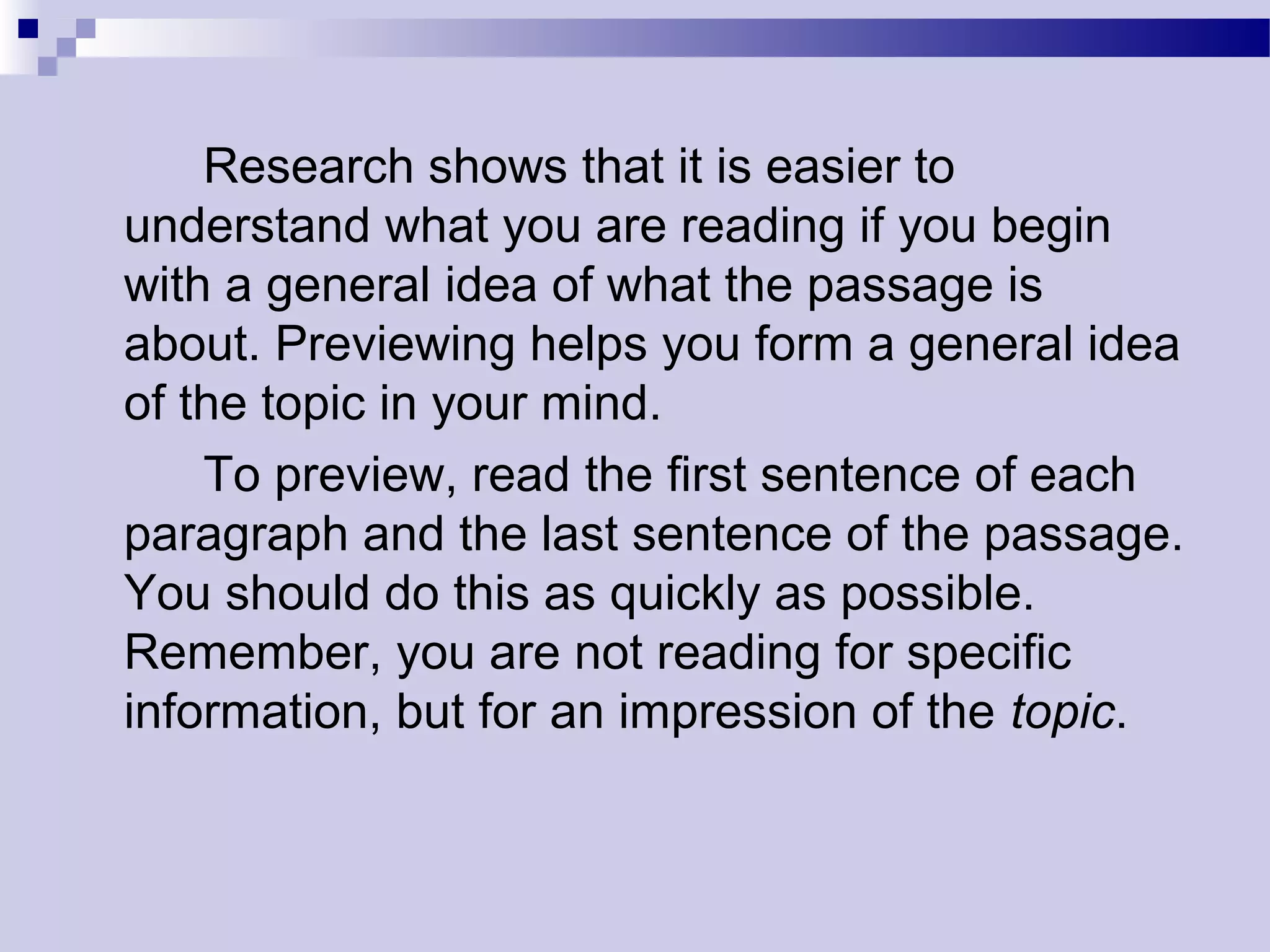 Previewing | PPT