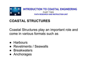 Preview of introduction to coastal engineering part two | PPT