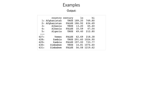 Introduction to data.table in R | PDF | Databases | Computer Software ...
