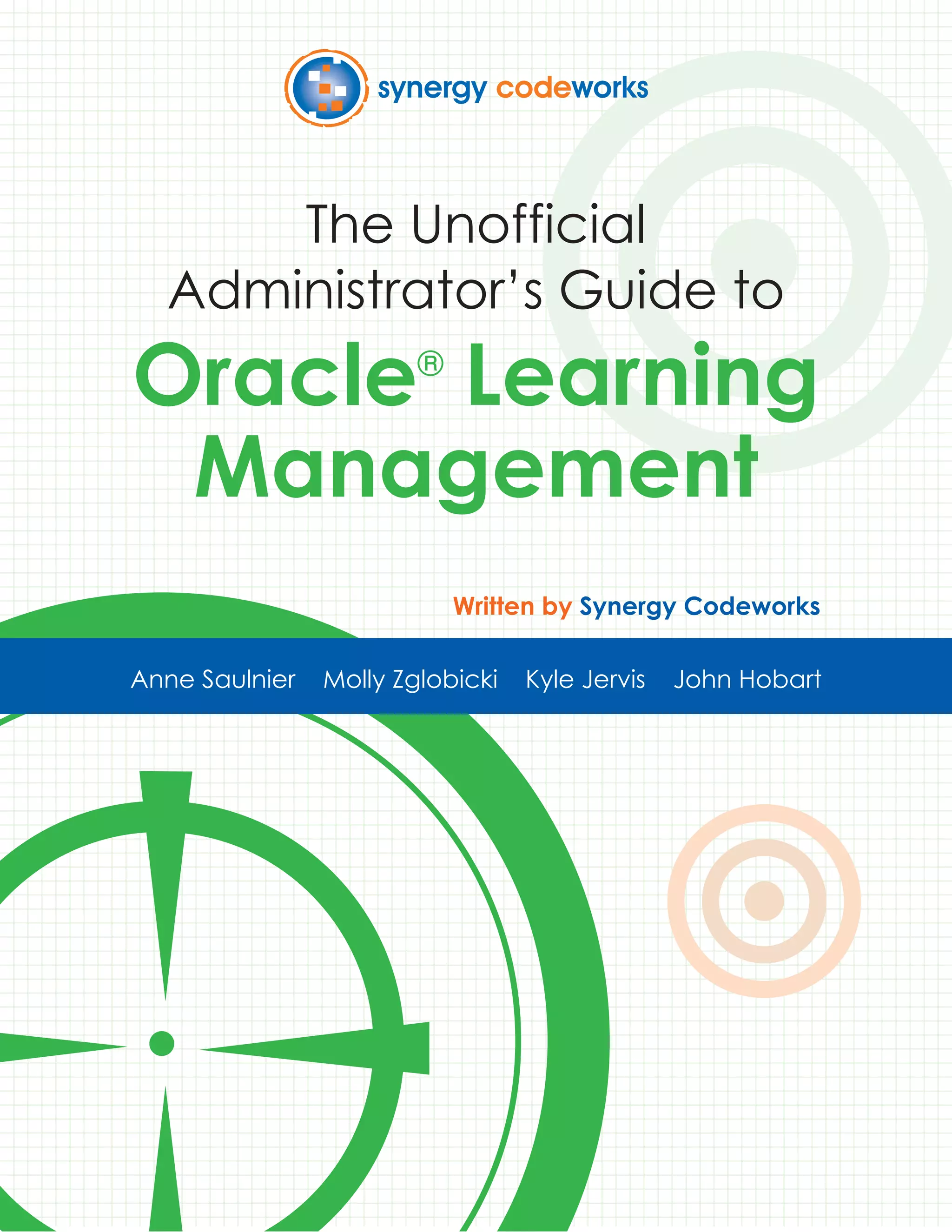 Preview of unoffical oracle learning management administrator guide | PDF