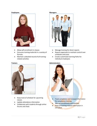 Preview of unoffical oracle learning management administrator guide | PDF