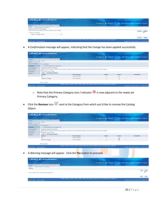 Preview of unoffical oracle learning management administrator guide | PDF