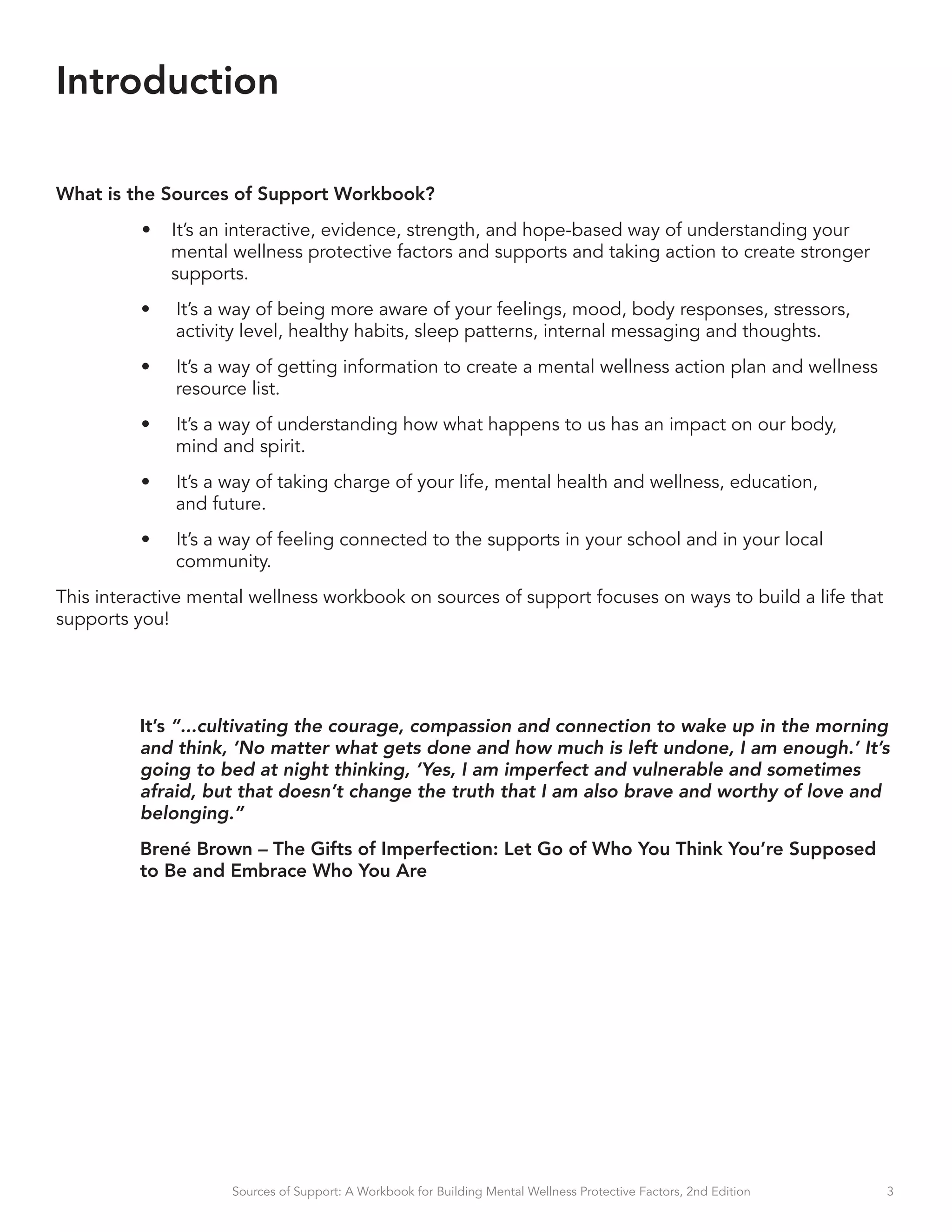 YMHC: Sources of Support for Mental Wellness (Ed. 2) | PDF | Mental ...