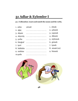 Turkish Language Books - Turkish Words 1 | PDF