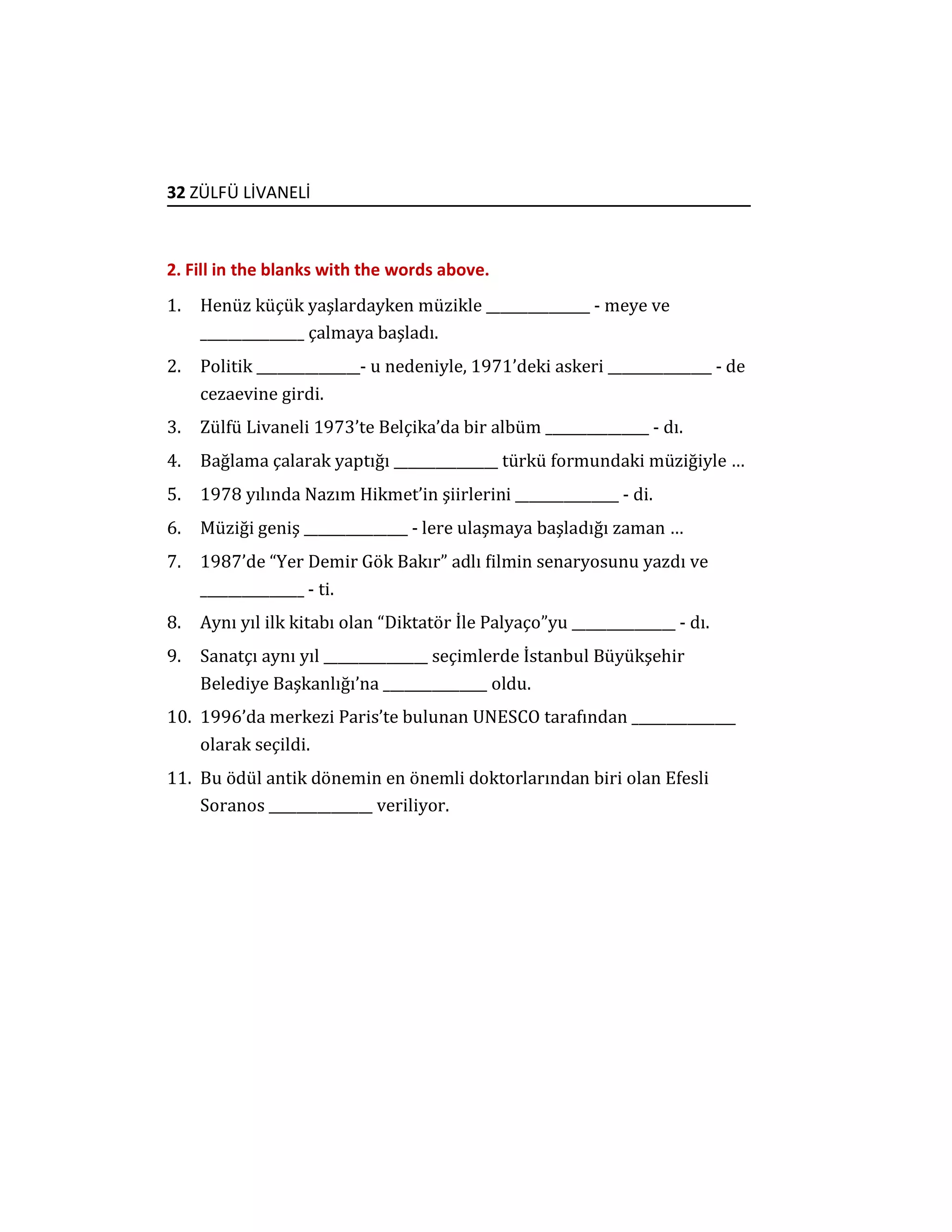 Turkish Language Books - Turkish Biographies 3 | PDF