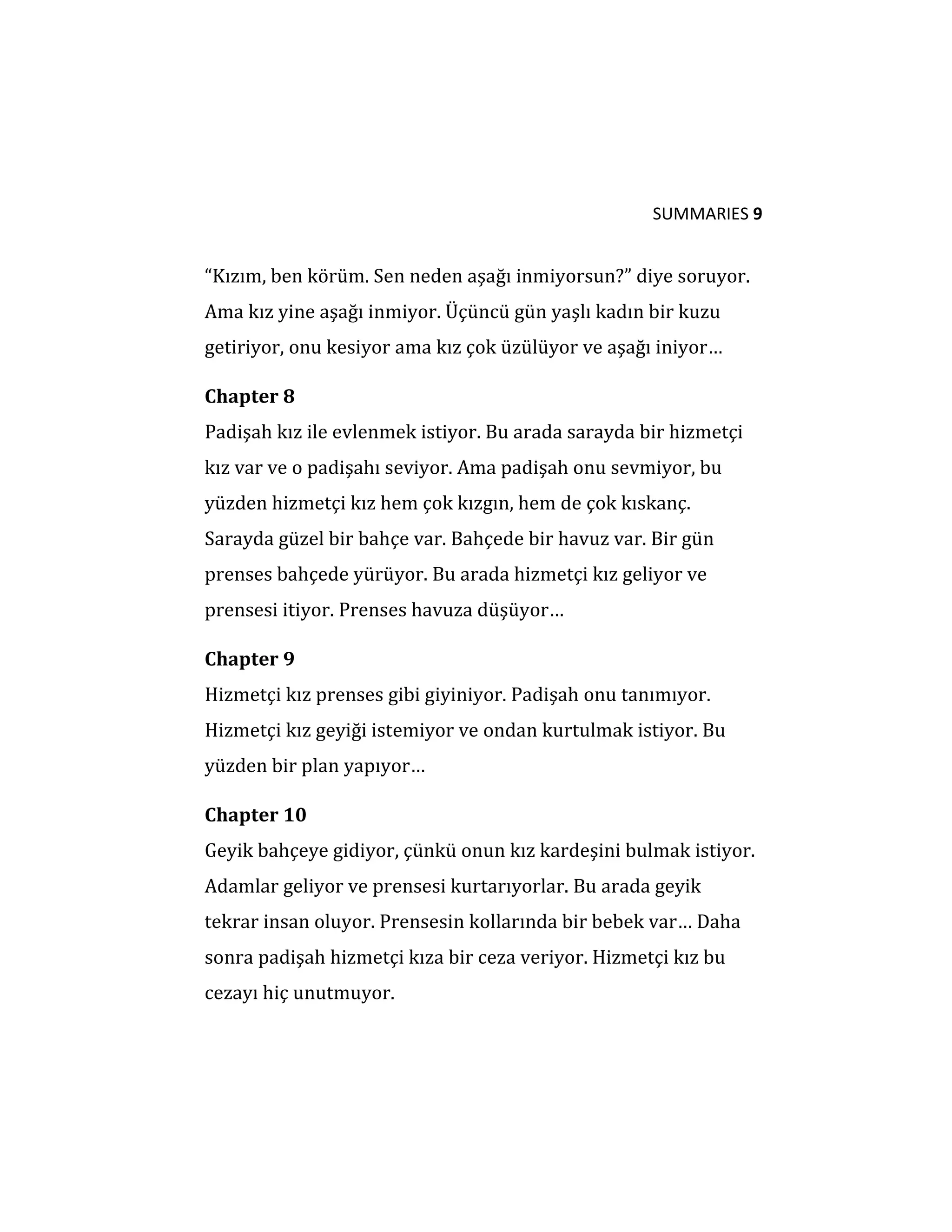 Turkish Reading Books - Turkish Fairy Tales 2 (Beginner) | PDF