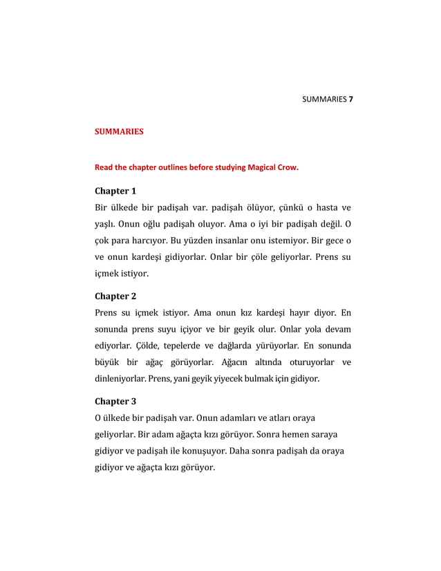 Turkish Reading Books - Turkish Fairy Tales 2 (Beginner) | PDF