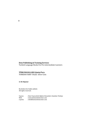 Turkish Language Books - Turkish Fairy Tales 3 | PDF
