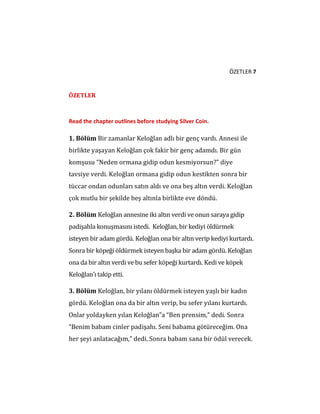 Turkish Language Books - Turkish Fairy Tales 3