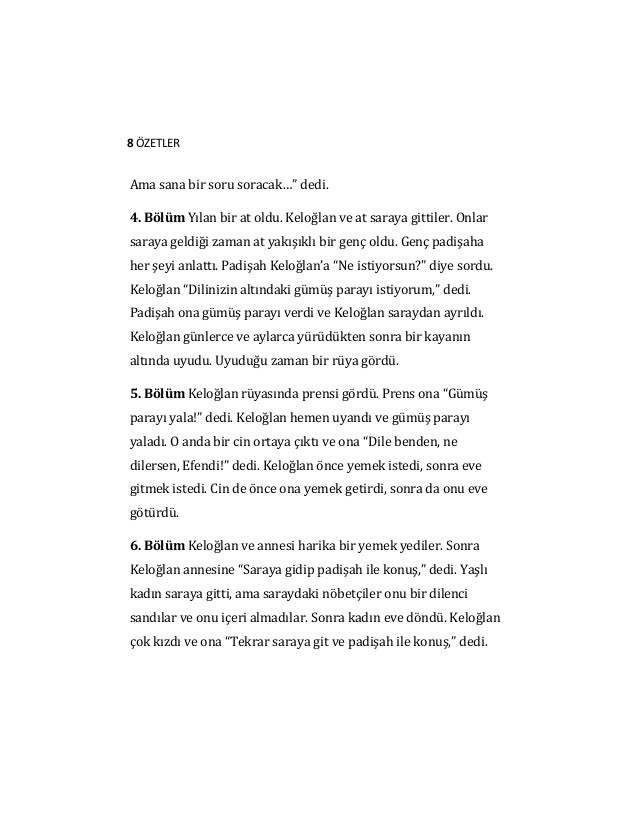 Turkish Language Books - Turkish Fairy Tales 3