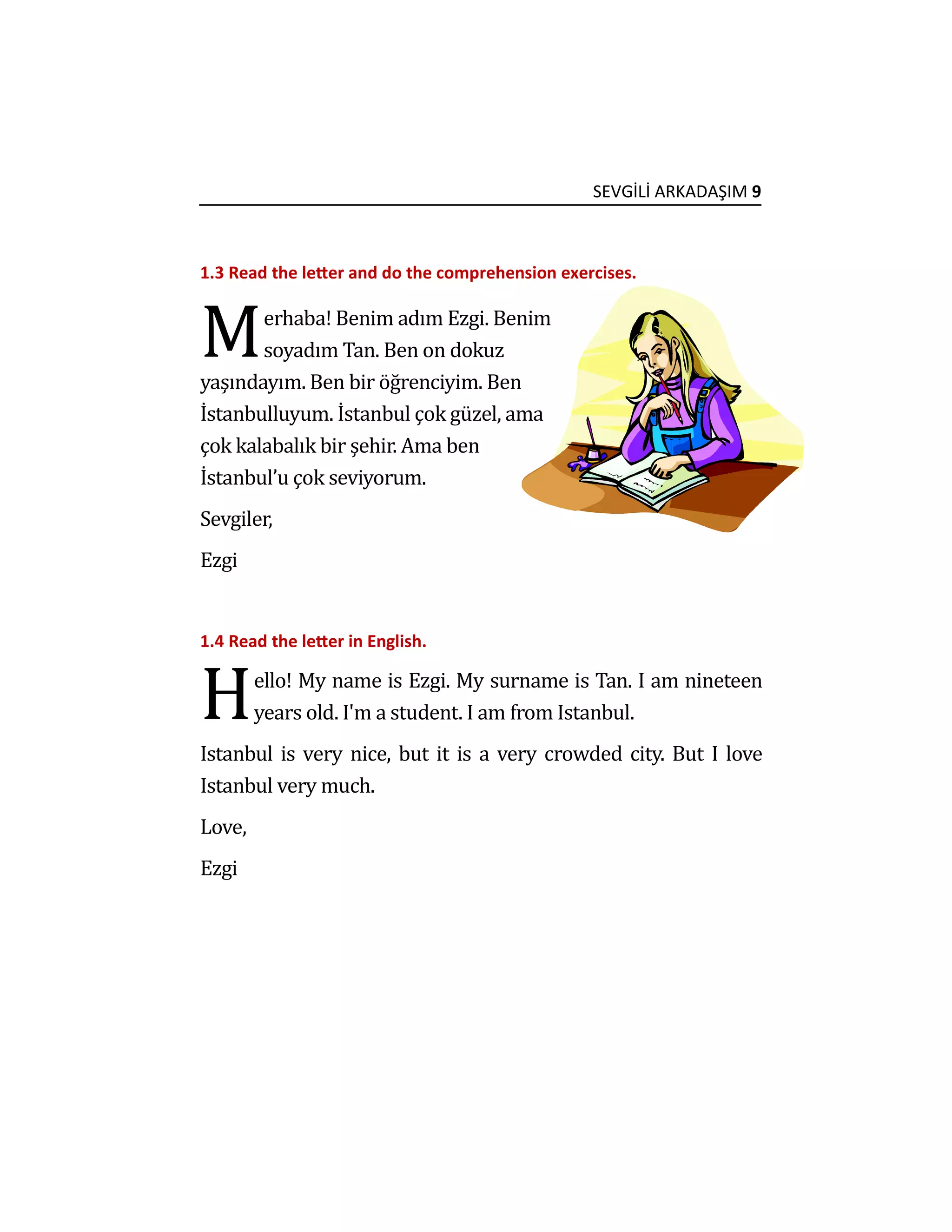 Turkish Reading Books - Turkish Penfriends 1 (Beginner) | PDF