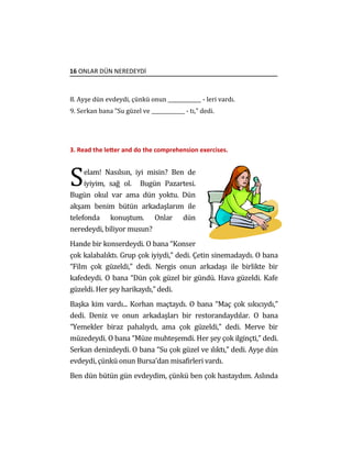 Turkish Reading Books - Turkish Penfriends 2 (Beginner) | PDF