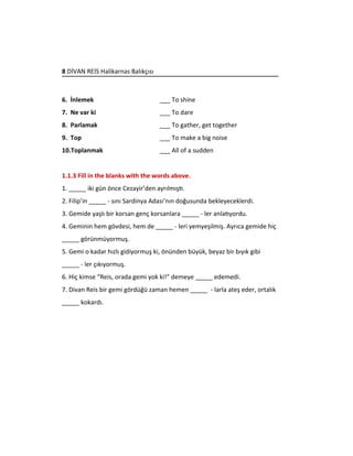 Turkish Reading Books - Turkish Short Stories 2 (Intermediate) | PDF