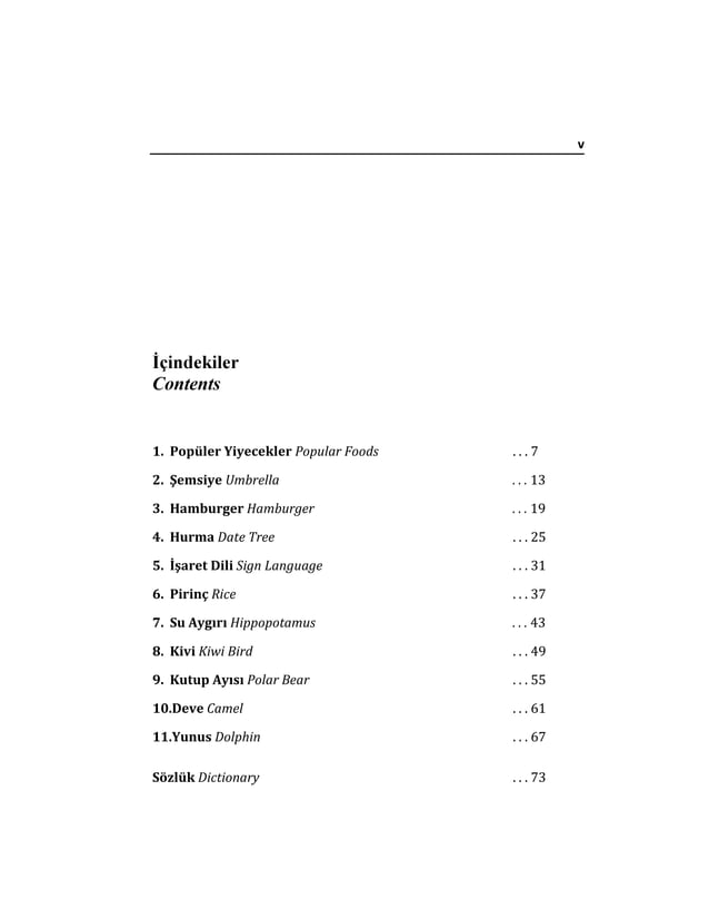 Turkish Reading Books - What Is What 1 (Beginner) | PDF