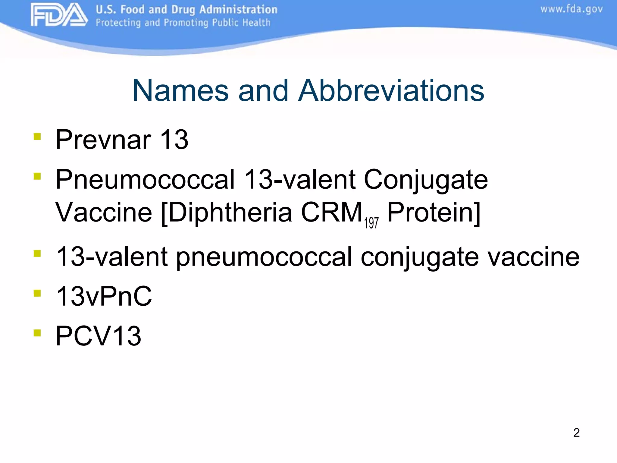 Prevnar | PPT | Lung and Respiratory Health | Diseases and Conditions