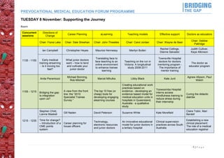 Prevocational Medical Educational Forum | PPT