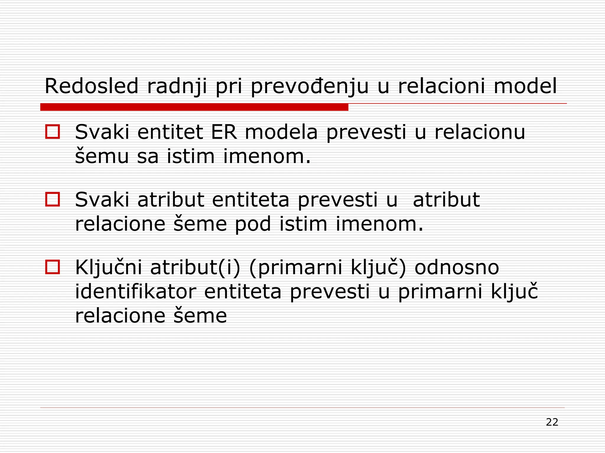Prevođenje ER modela u relacioni model.ppt