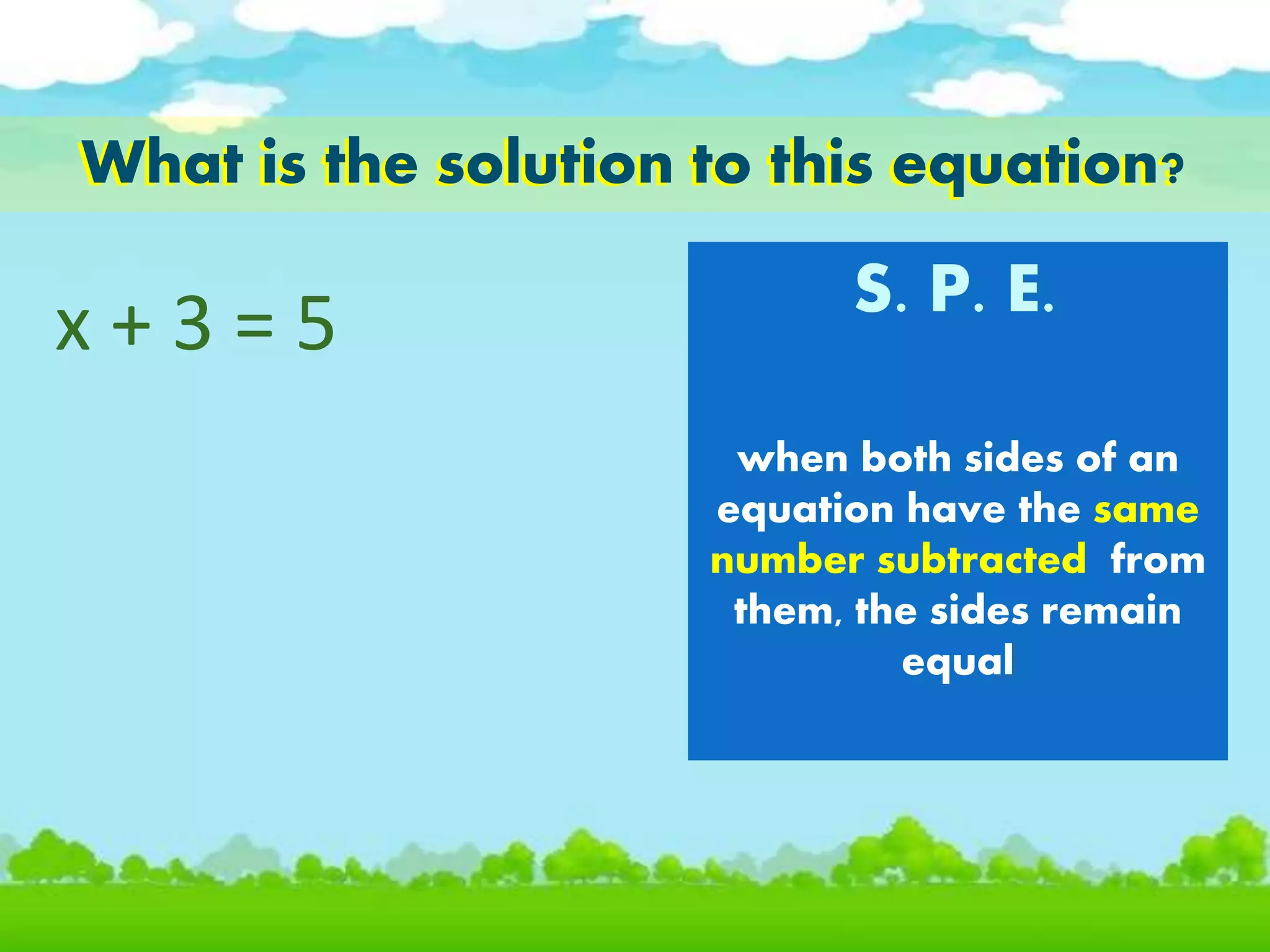 Solving Linear Equations - GRADE 8 MATHEMATICS | PPTX