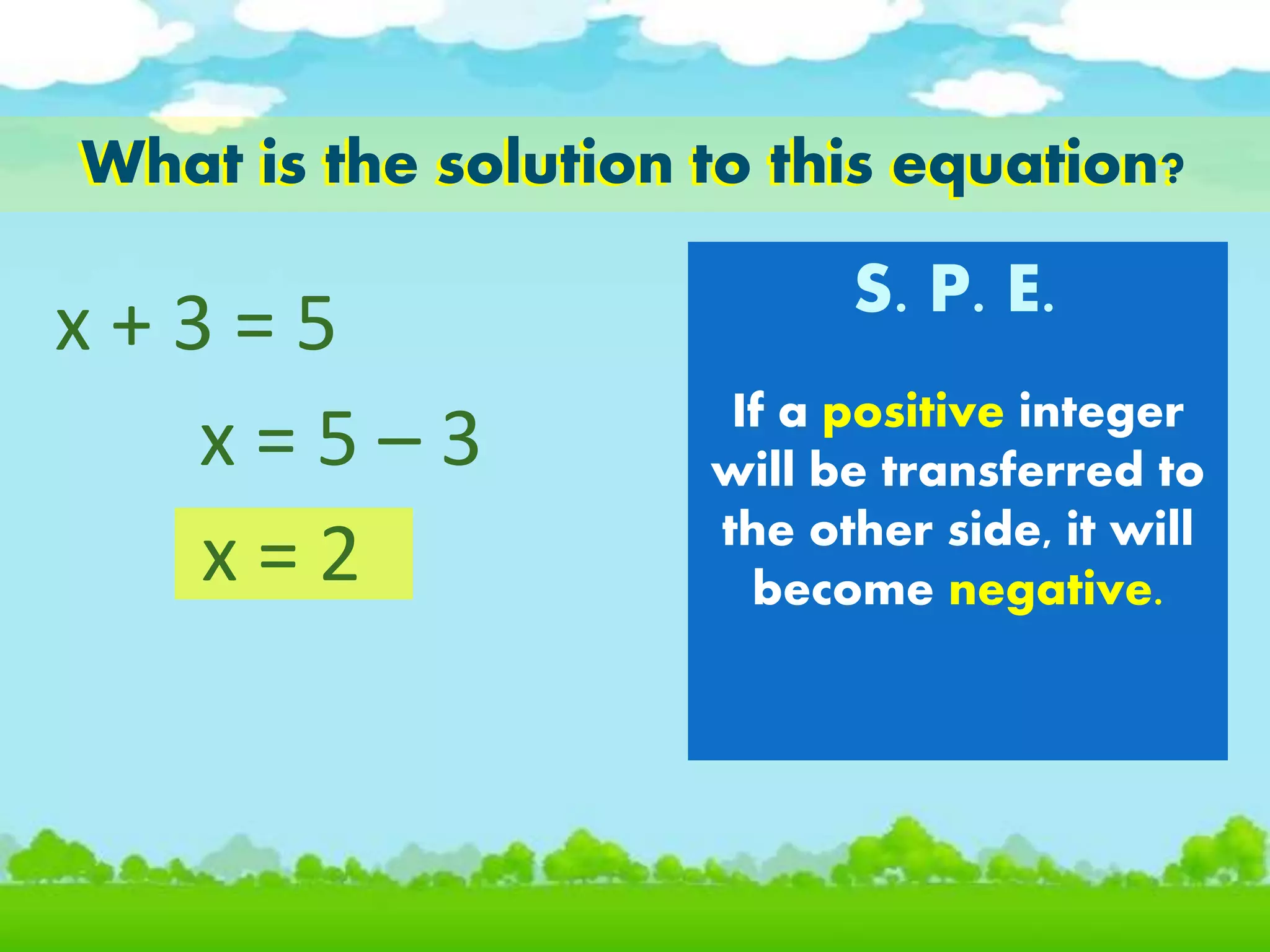 Solving Linear Equations - GRADE 8 MATHEMATICS | PPTX