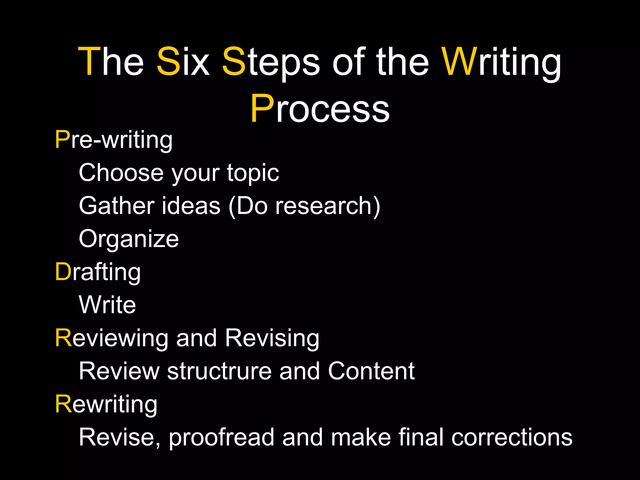 Essay Writing (Prewriting) | PPT