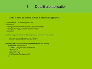 Prezentare proiect | PPT