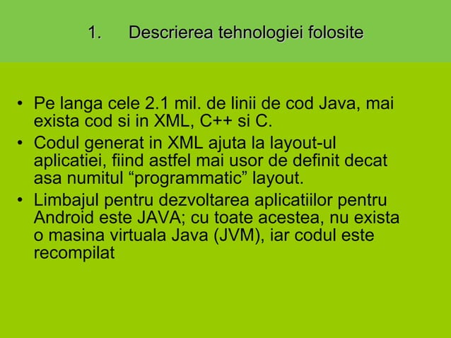 Prezentare proiect | PPT