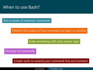 The Bash Love | PDF | Operating Systems | Computer Software and Applications