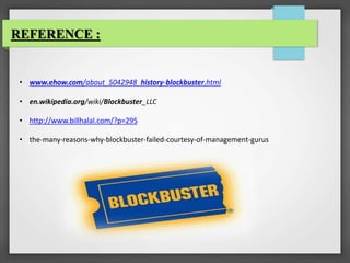 case study of fast forwarding blockbuster | PPTX