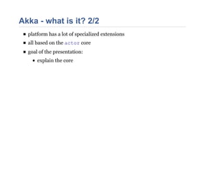 An Introduction to Akka | PDF