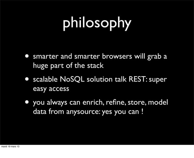 dataviz on d3.js + elasticsearch | PPT
