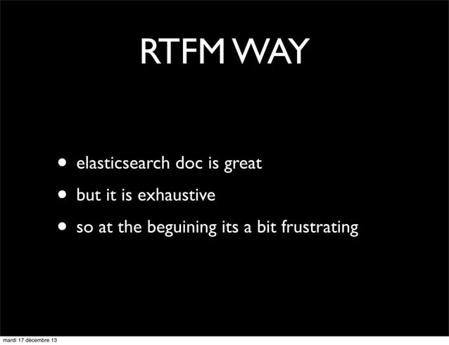 elasticsearch basics workshop | PPT