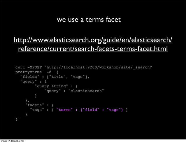 elasticsearch basics workshop | PPT