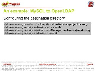 LDAP Synchronization Connector (LSC) | PPT