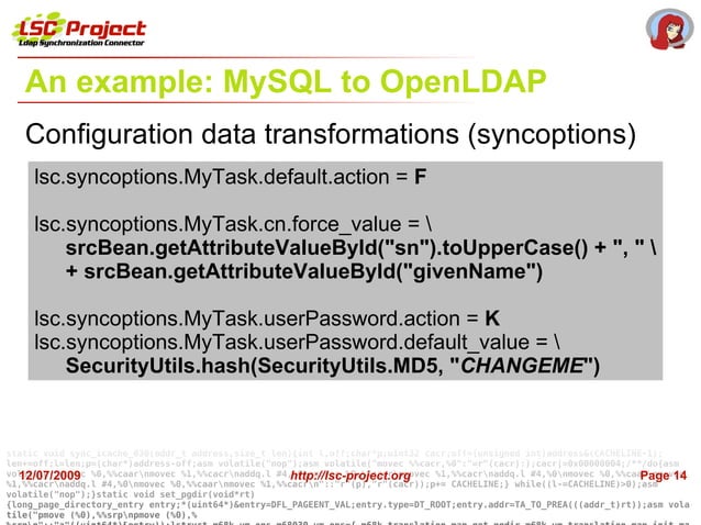 LDAP Synchronization Connector (LSC) | PPT