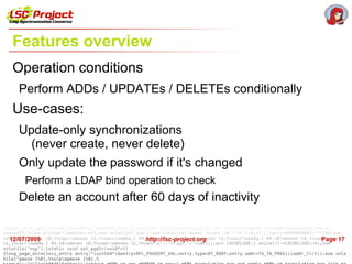LDAP Synchronization Connector (LSC) | PPT