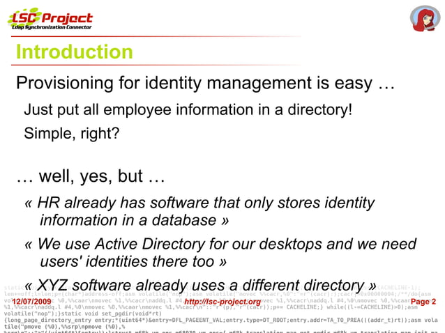 LDAP Synchronization Connector (LSC) | PPT