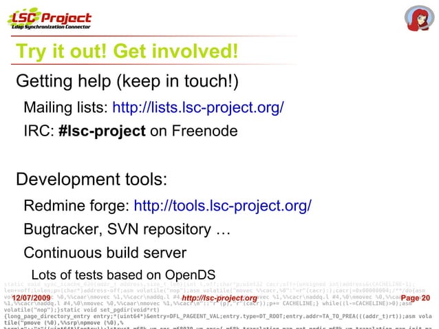 LDAP Synchronization Connector (LSC) | PPT