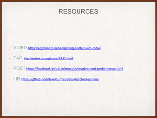 Wrap up Presentation Flux/Redux | PPT